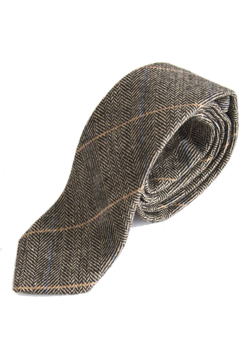 Jenson Samuel Ted Blake Tweed style Neck Tie
