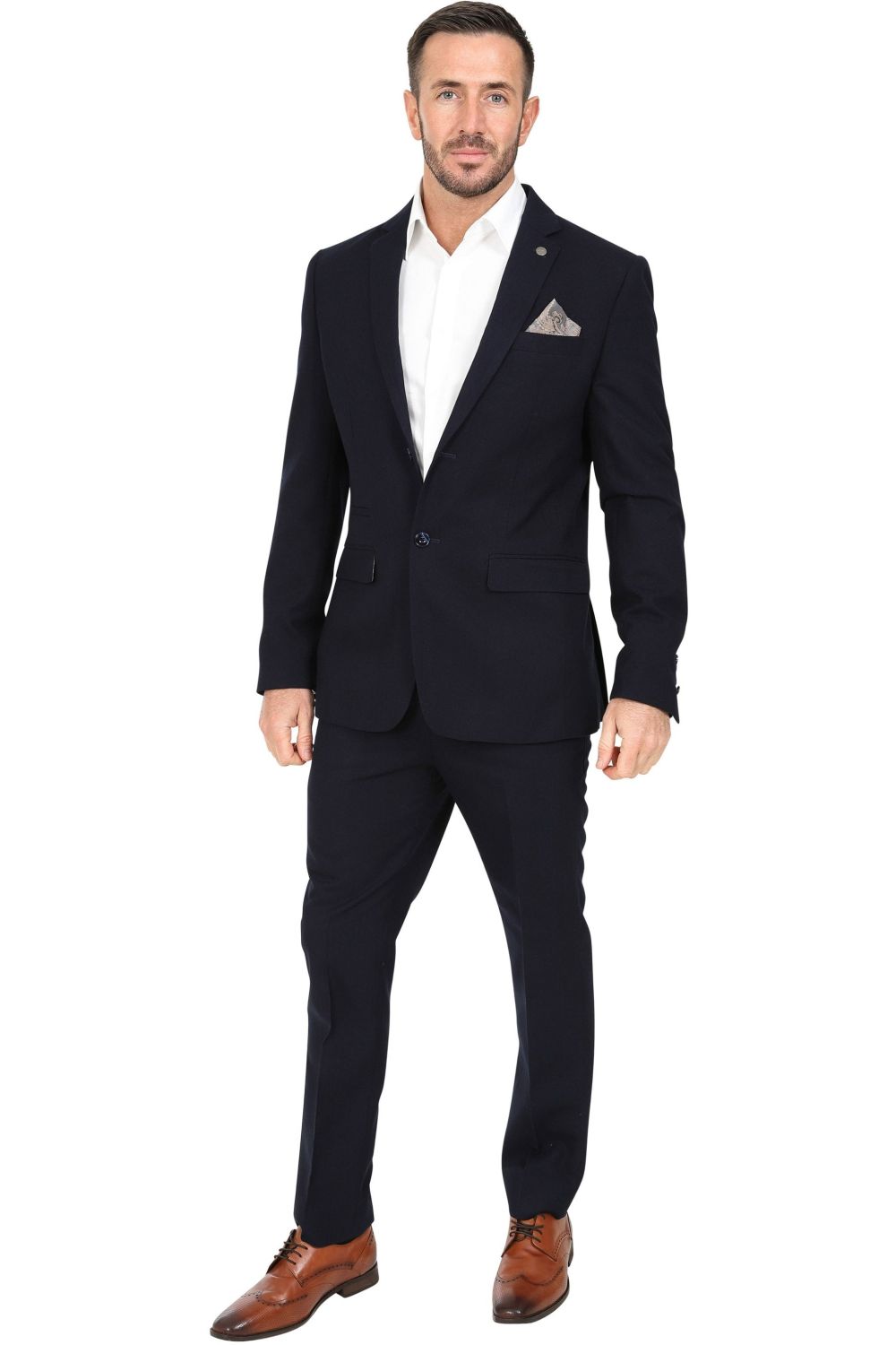 Jenson Samuel Alnwick Navy Two Piece Suit